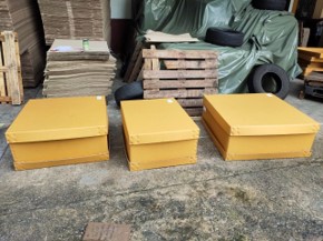 BIG BOX และพาเลทกระดาษสำหรับส่งออก - kcrpack