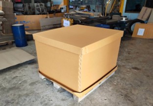 BIG BOX และพาเลทกระดาษสำหรับส่งออก - kcrpack